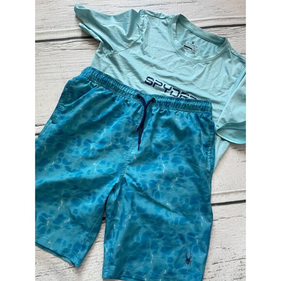 Eddie Bauer | Swim | Spyder Rashguard And Trunks | Poshmark